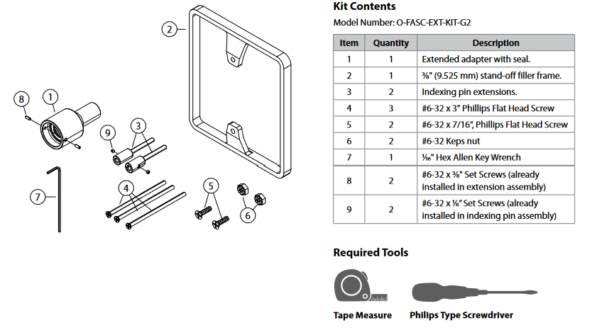 Extended Latch Valve Kit – Clinical Delivery Systems
