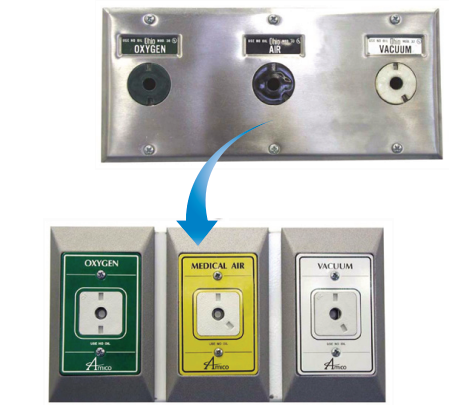 Retro-Fit Medical Gas Outlets – Clinical Delivery Systems